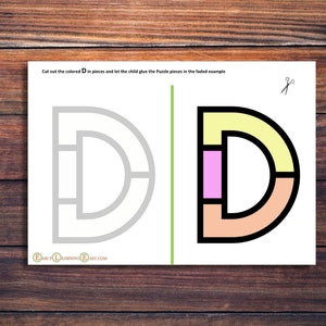 Letter D. Letter of the Week. Worksheet Activities. Fun Preschool ...