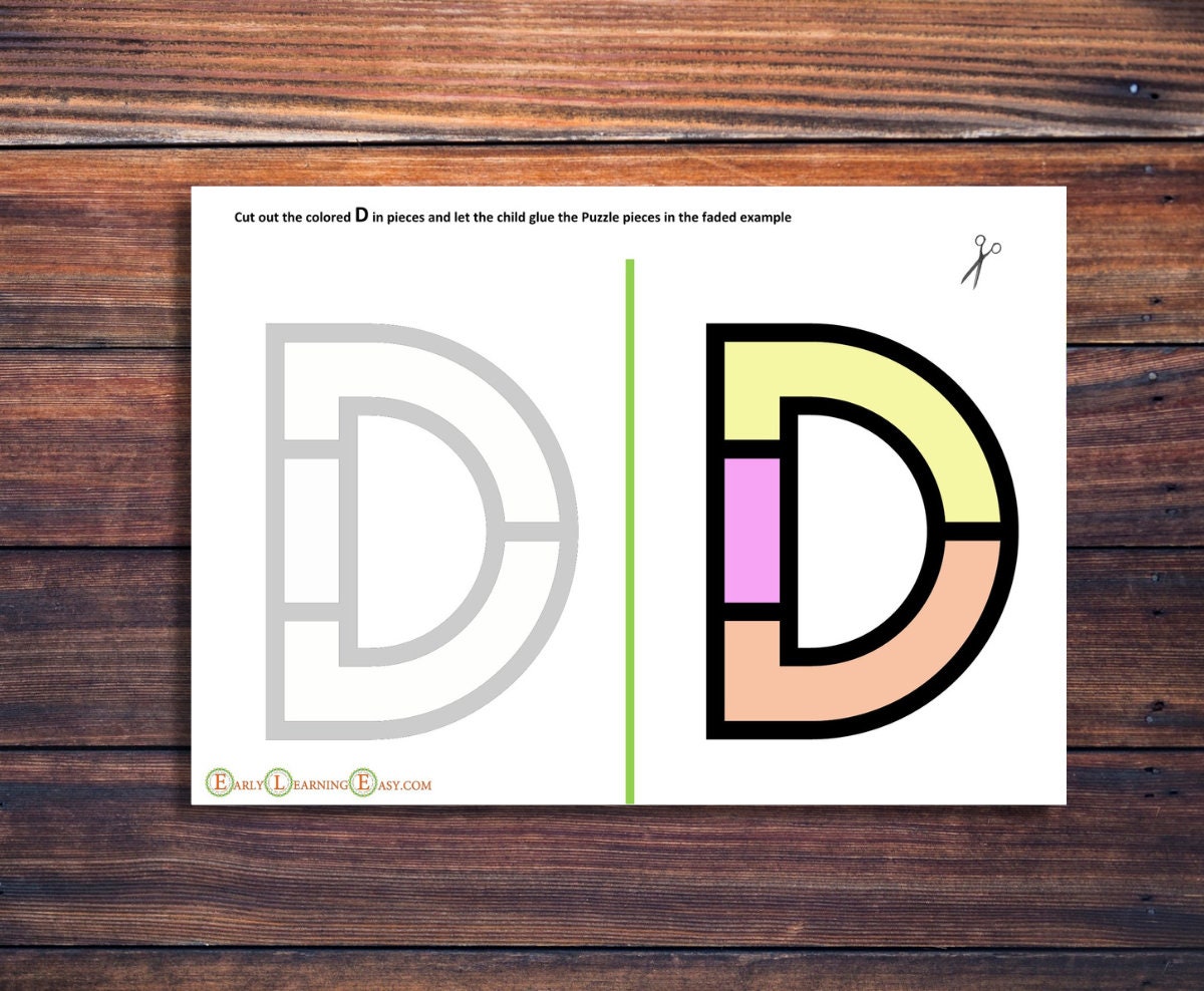 Letter D. Letter of the Week. Worksheet Activities. Fun Preschool ...