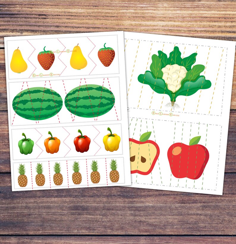 Preschool Scissor Skills Worksheets. Cutting Practice. Fun Printable ...