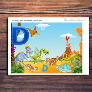 Letter D. Letter of the Week. Worksheet Activities. Fun Preschool ...