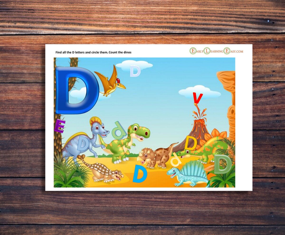 Letter D. Letter of the Week. Worksheet Activities. Fun Preschool ...