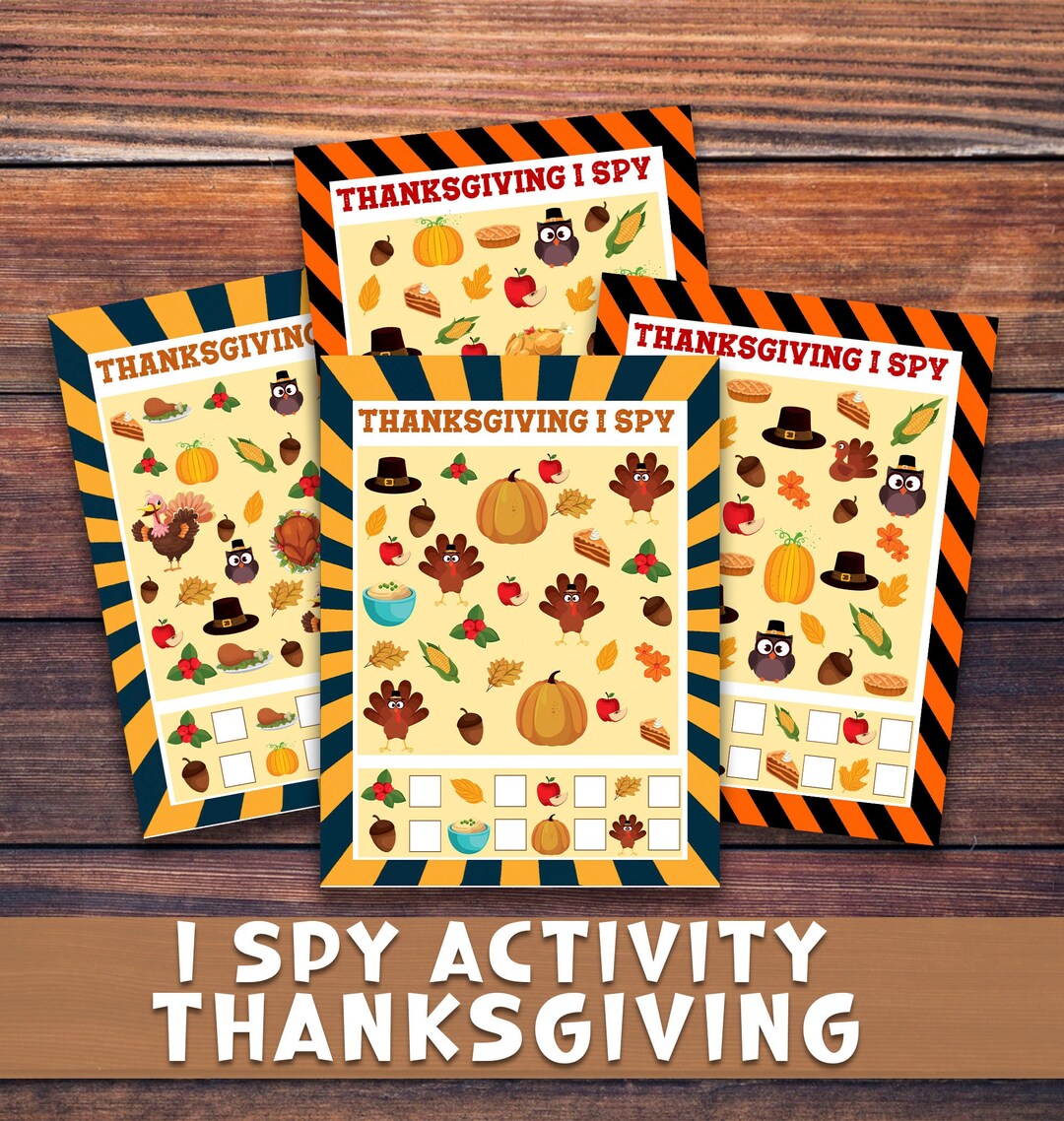 I Spy Thanksgiving Worksheet for Preschoolers. Thanksgiving I Spy ...