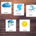 Weather Cards. Preschool Activities Materials. Toddler Learning ...