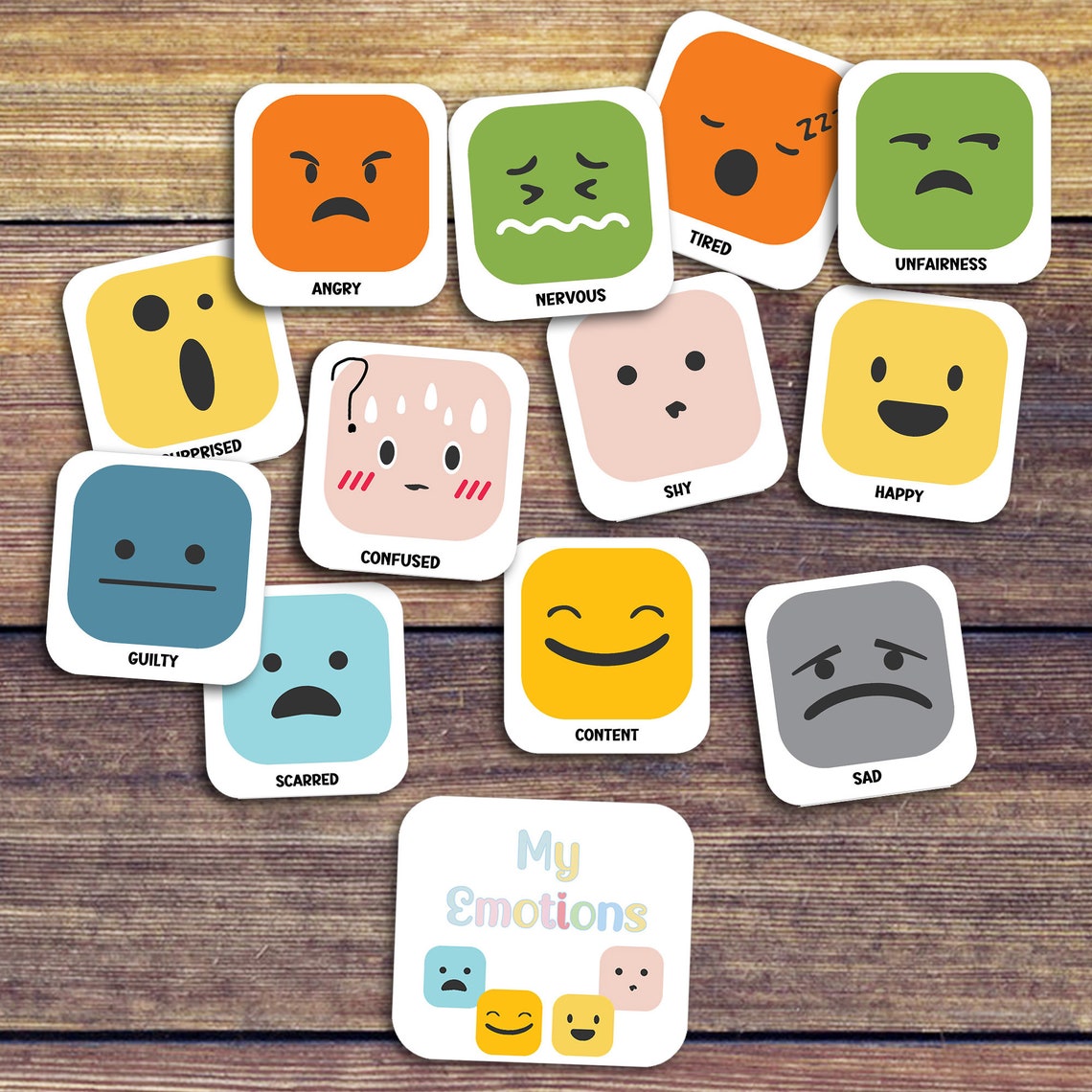 Calm Down Corner Kit. Printable Set for Kids Classroom Preschool ...