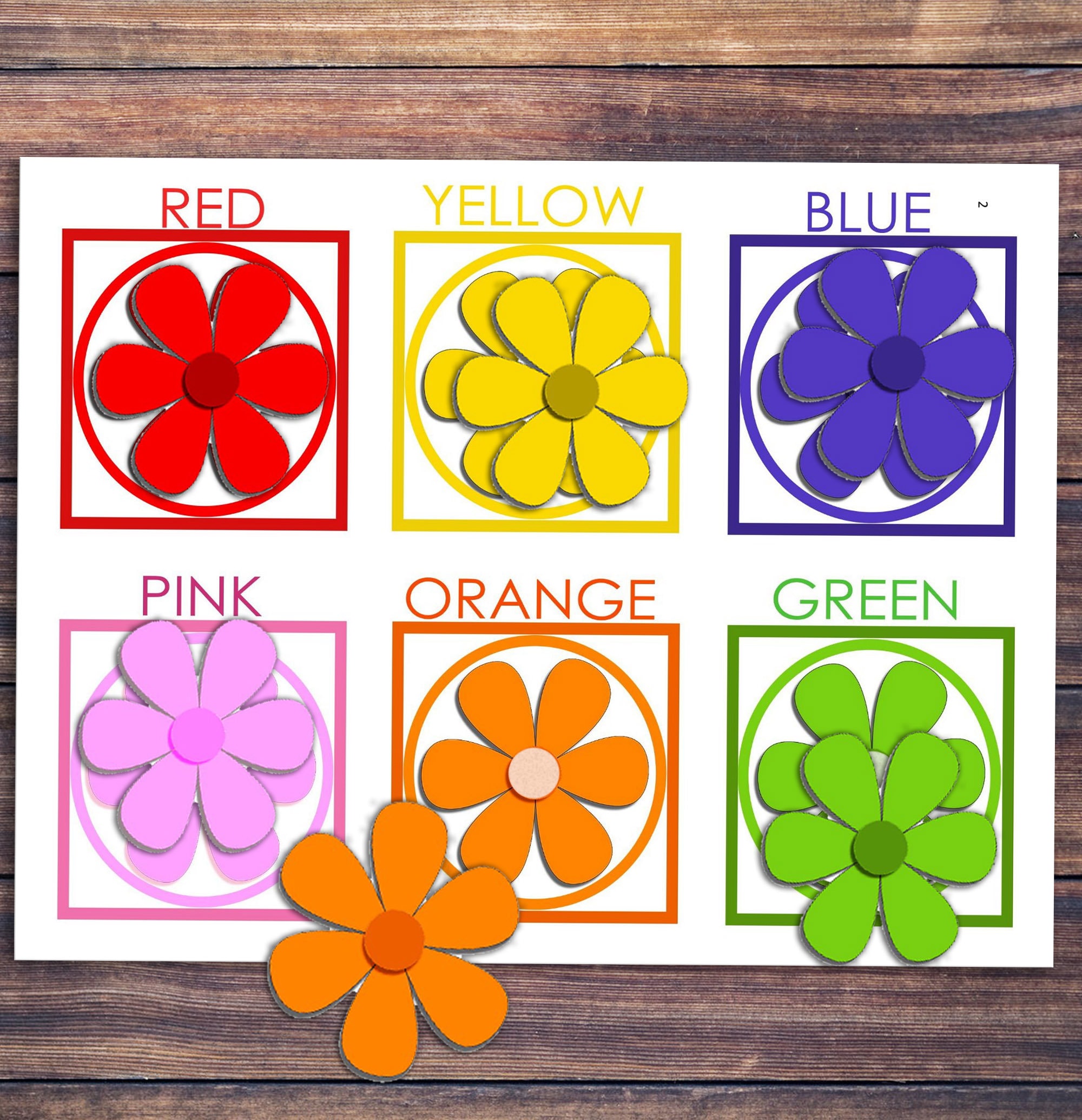Toddler Learning Colors. Colors Matching Activities. Color Sorting for ...