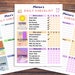 Kids Editable Daily Chore Chart. School Checklist Schedule Printable ...