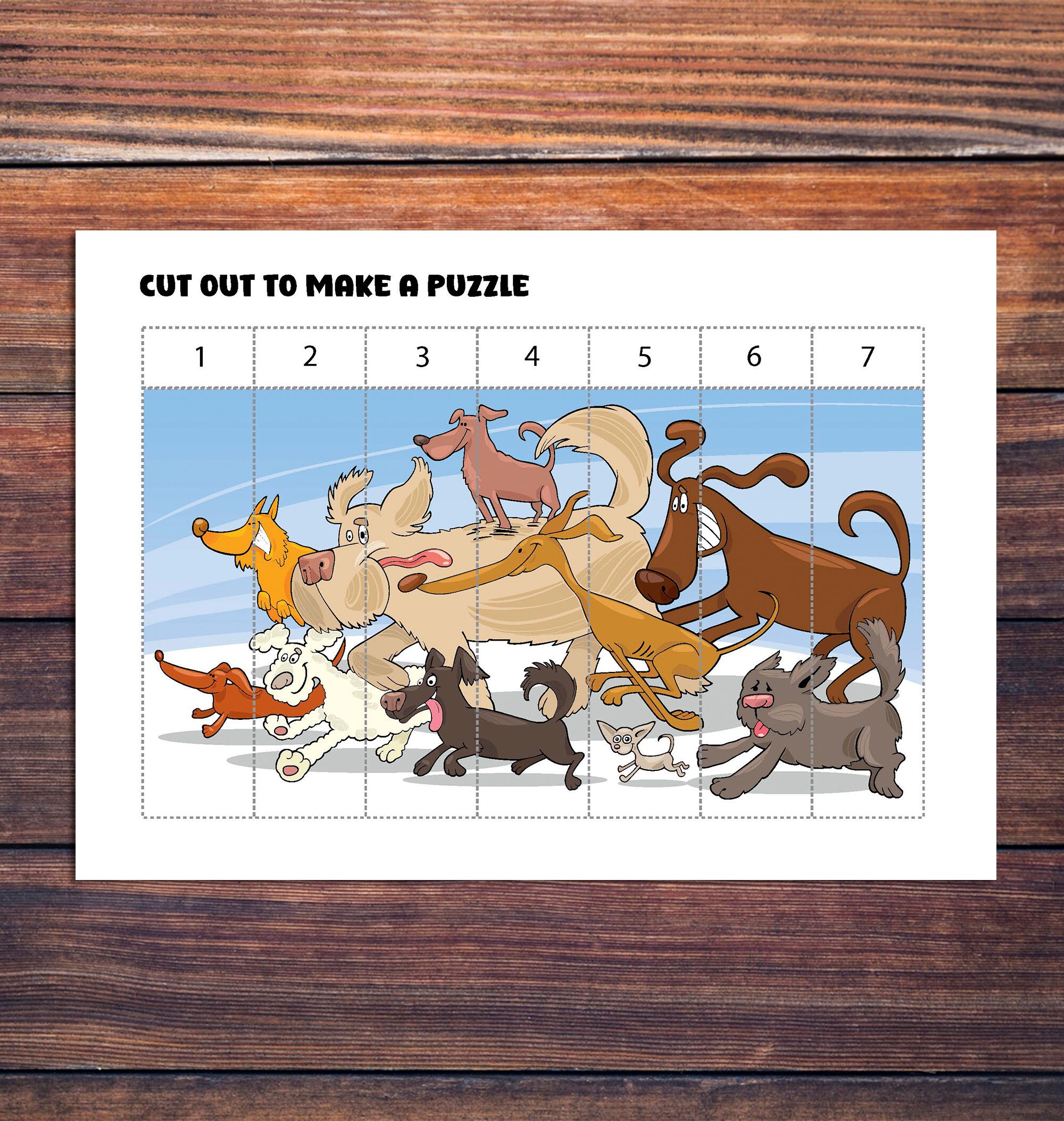 Cats and Dogs Activities for Toddlers. Worksheet Activities for ...