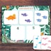 Dinosaur Preschool Busy Book Printable. Learning Binder Worksheets for ...