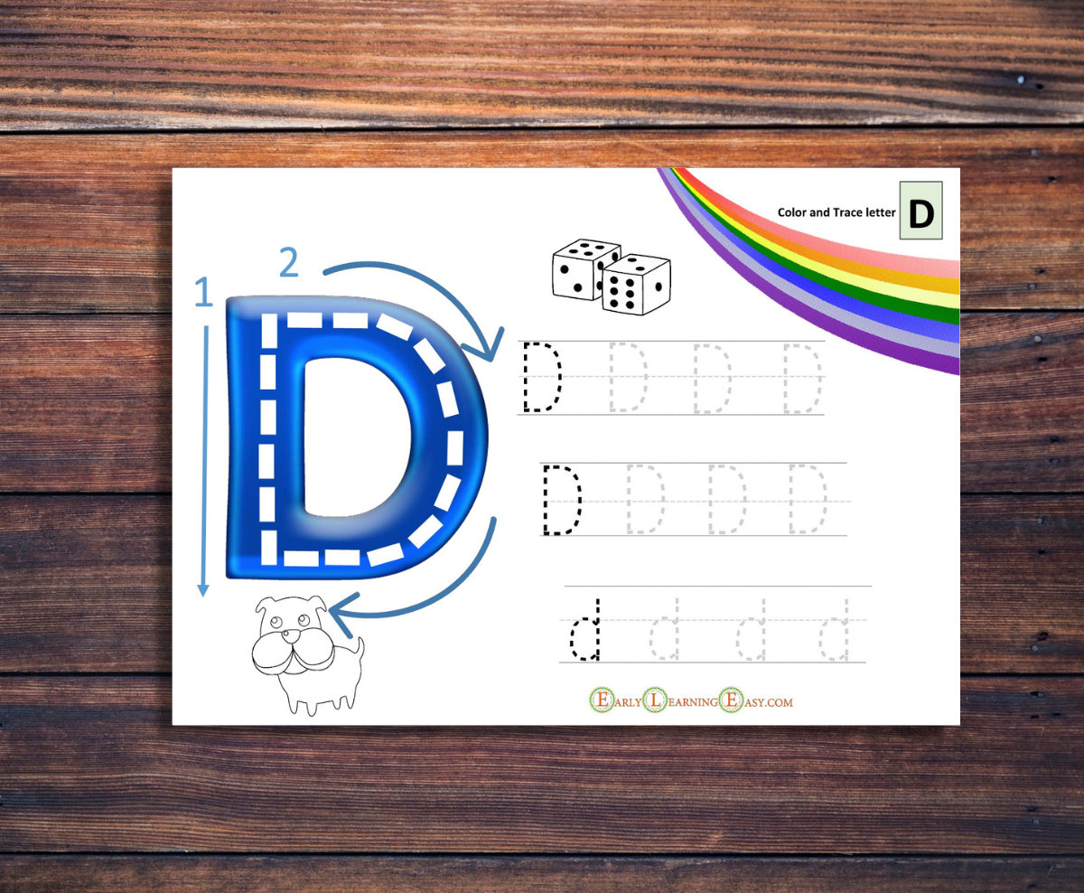 Letter D. Letter of the Week. Worksheet Activities. Fun Preschool ...