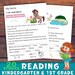 Kindergarten at Home Reading Worksheets Comprehension Printable ...