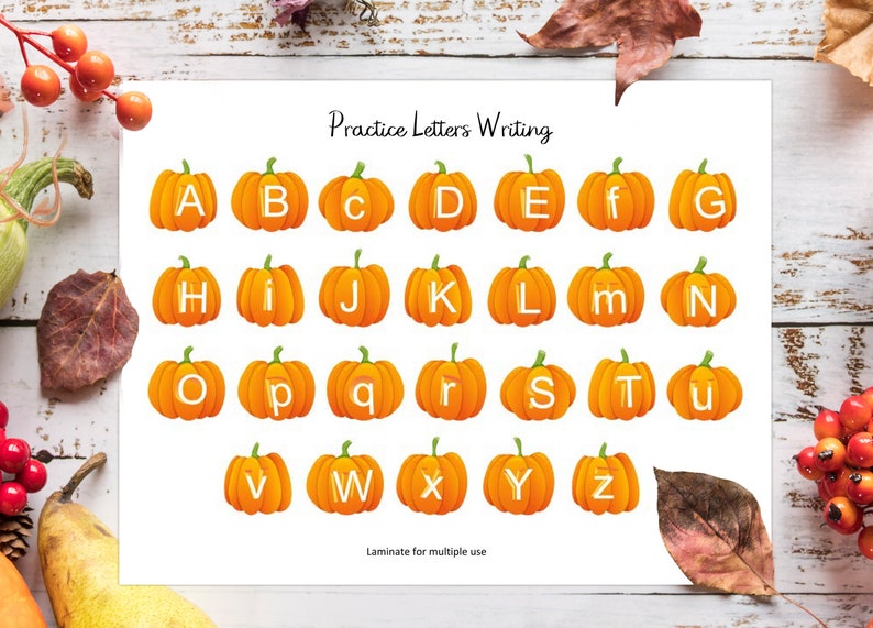 Halloween Busy Book Printable Toddler Learning Book Fall Quite Book ...