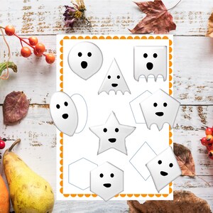 Halloween Busy Book Printable Toddler Learning Book Fall Quite Book ...
