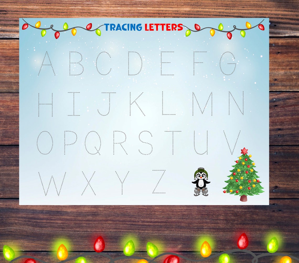 Christmas Busy Book. Preschool Toddler Printable Learning Binder ...