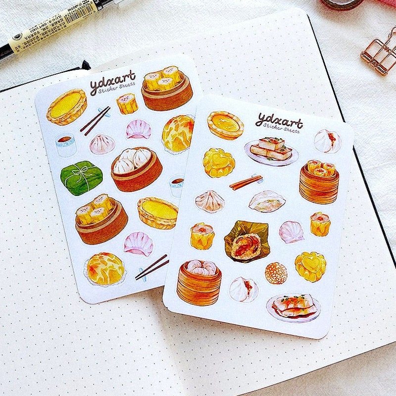 Food Stickers - Etsy