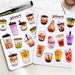 Boba Coffee Capybara Vinyl Sticker, Weatherproof Cute Animal Bubble Tea ...