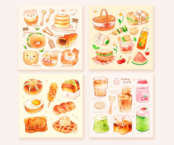 Cute Cafe Menu Items