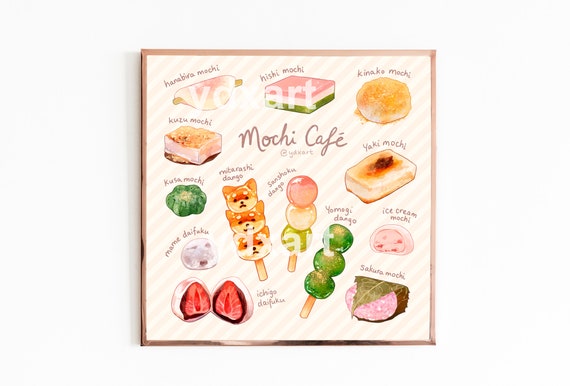 Japanese Desserts Menu