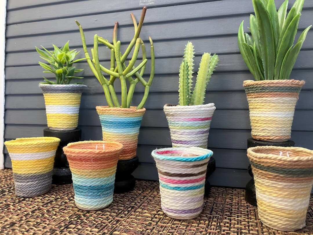 Dollhouse Rope Planters - Etsy