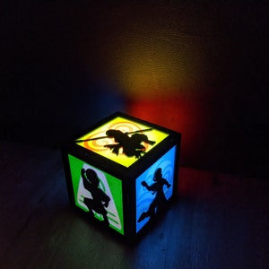 Avatar the Last Airbender LED Lantern Night Light Box - ATLA Sokka Aang ...