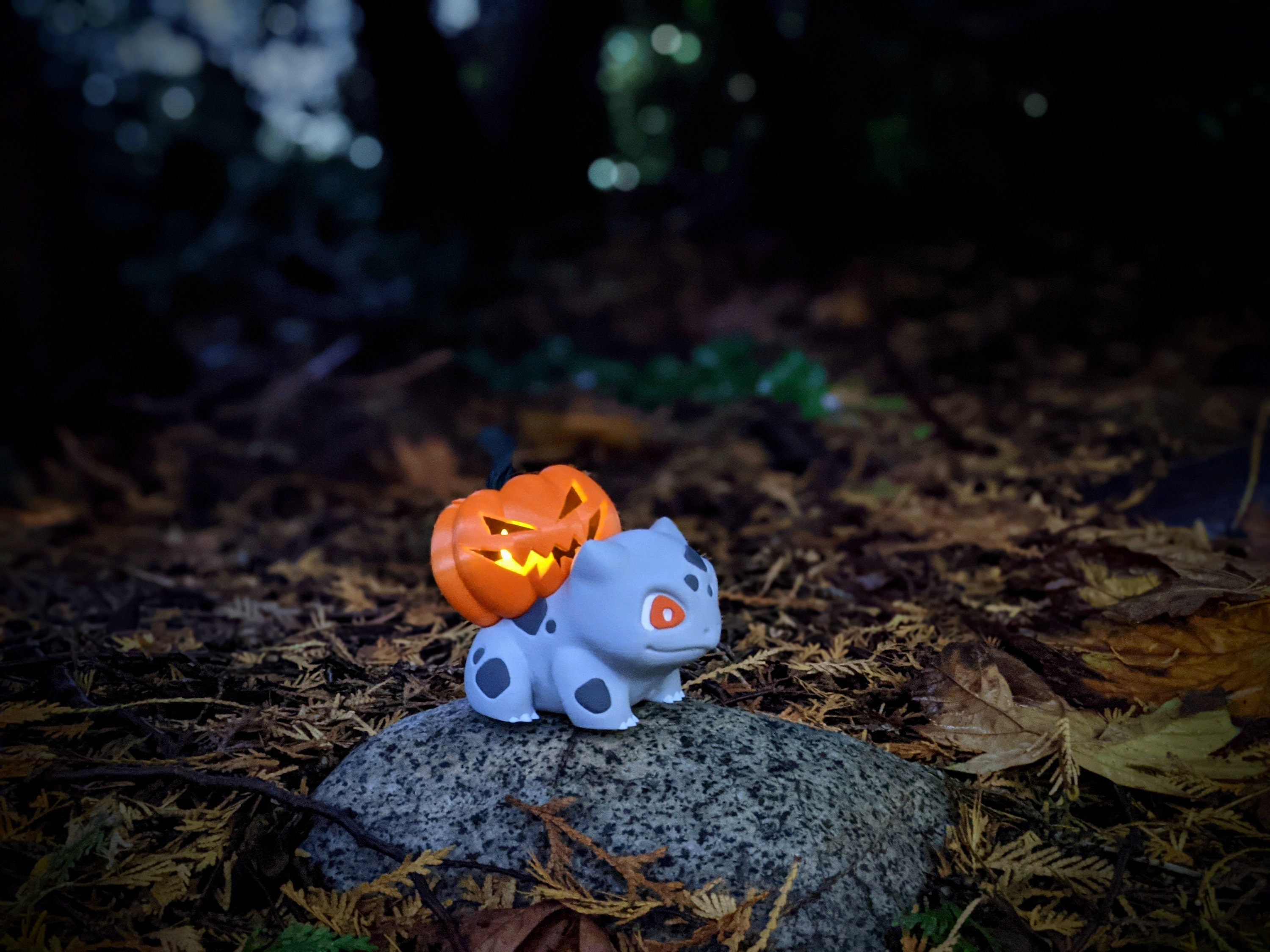 Bulbasaur Pumpkin Stencil