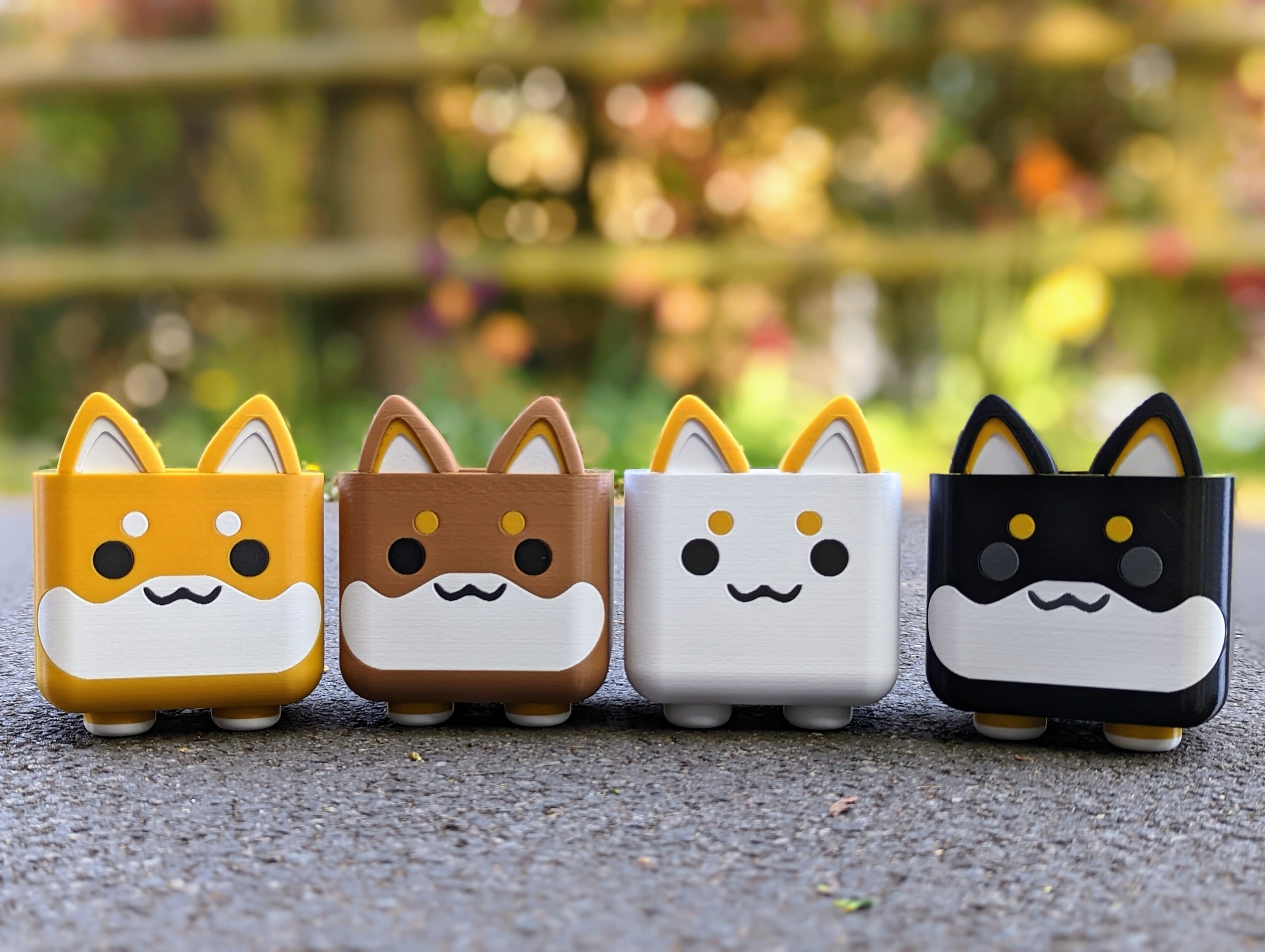 Shiba Inu Planter Cute Dog Lover Doge Pot Succulent | Etsy