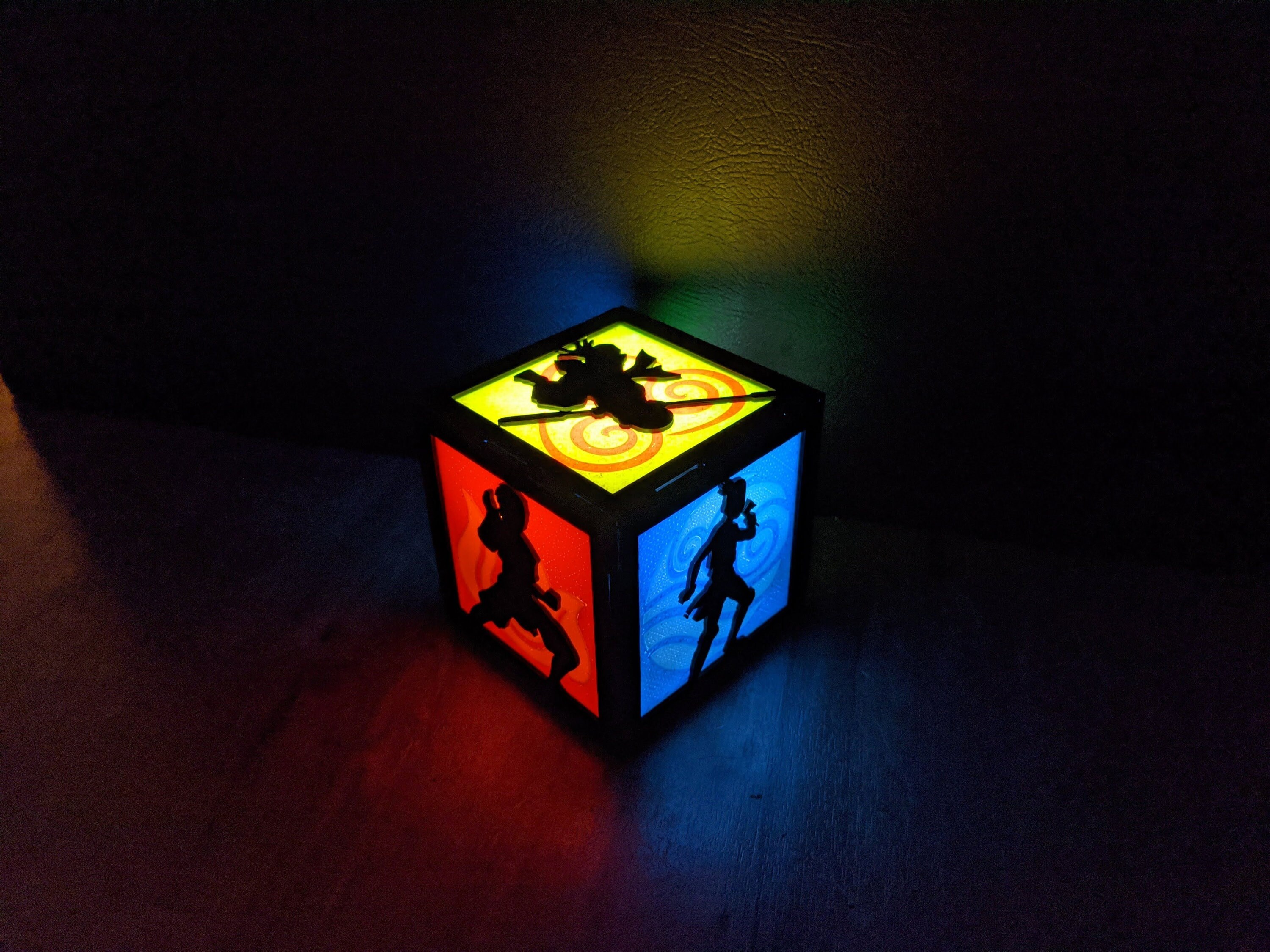 Avatar the Last Airbender LED Lantern Night Light Box ATLA - Etsy