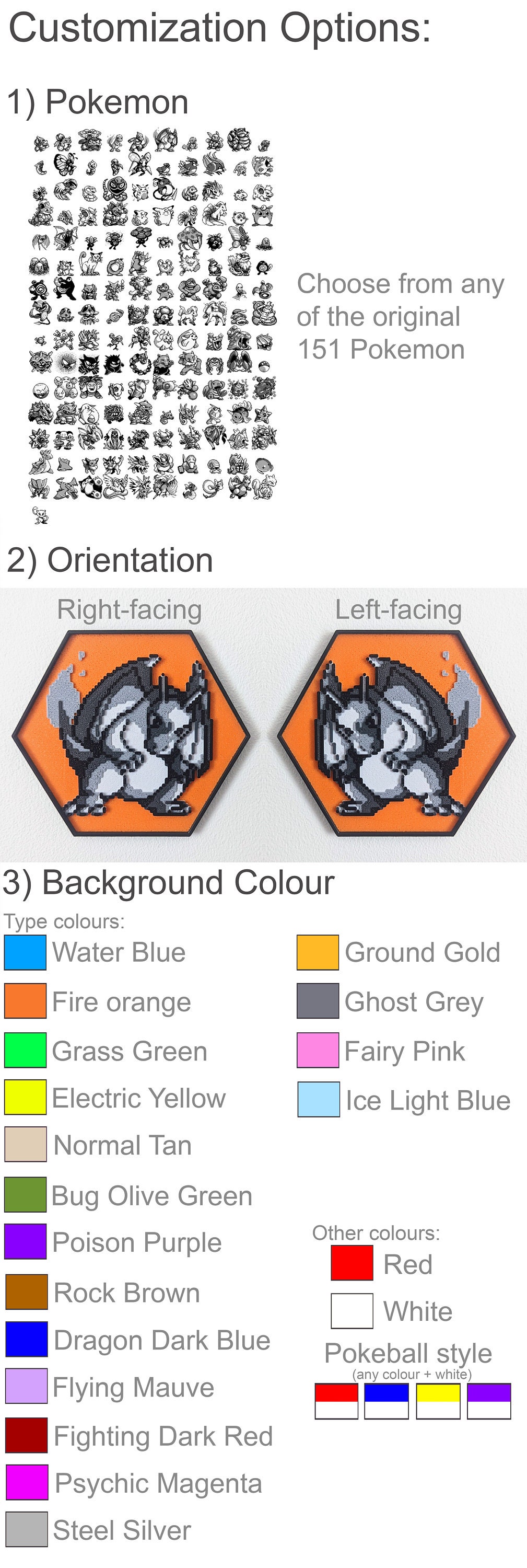 Original 151 Pokemon Sprites