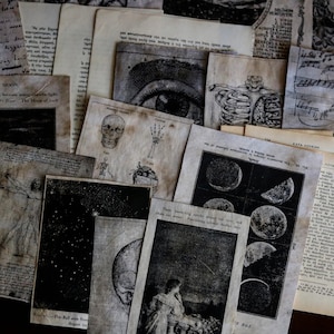 DARK ACADEMIA Junk Journal Kit Journal Kit for Beginners in Journaling ...