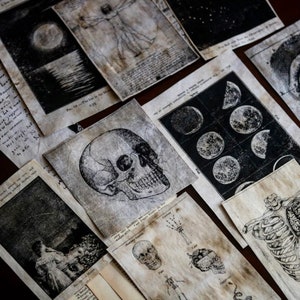 DARK ACADEMIA Junk Journal Kit Journal Kit for Beginners in Journaling ...