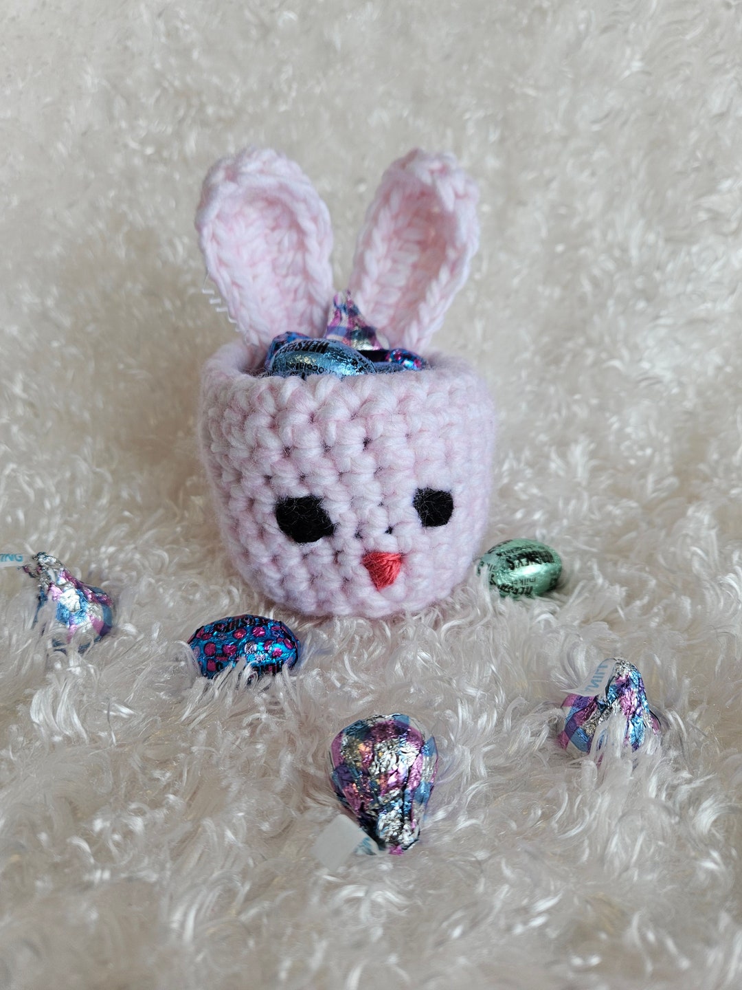Easter Bunny Treat Holder/toy - Etsy