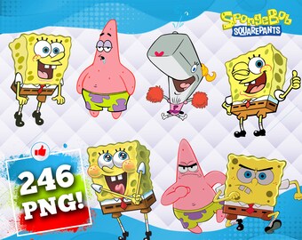 Spongebob svg | Etsy