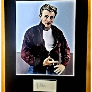 James Dean Autograph - Etsy