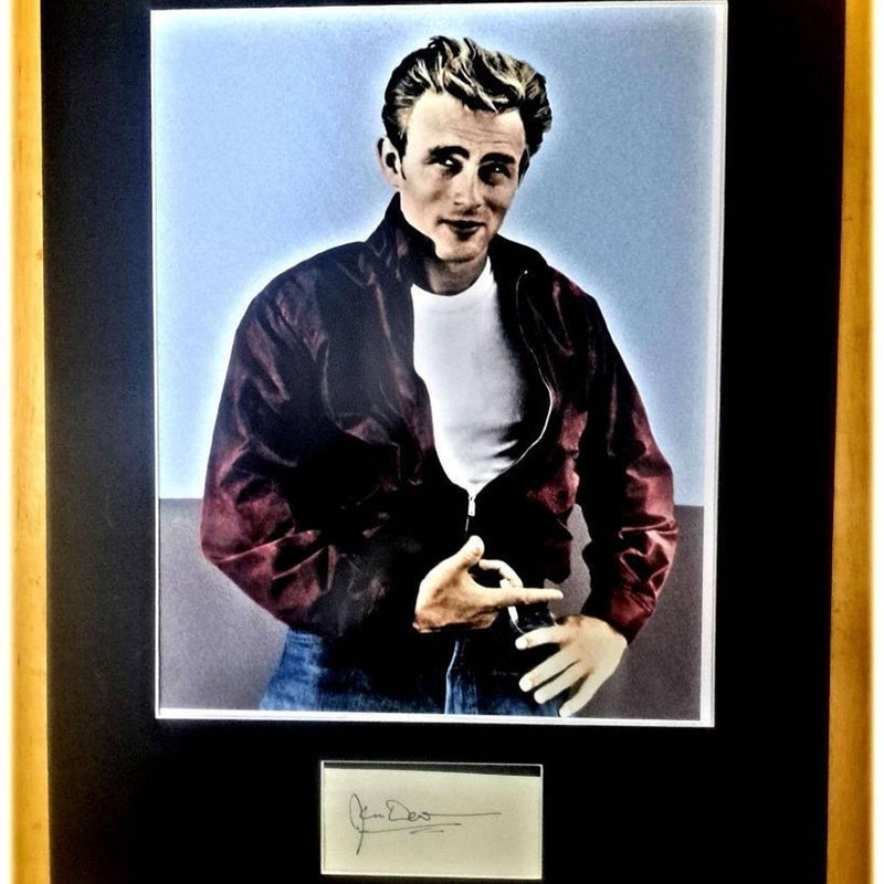 James Dean Autograph - Etsy