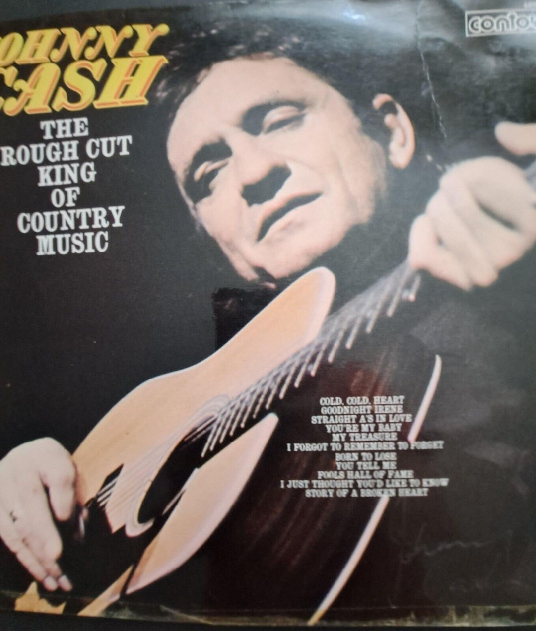 Johnny Cash Autographed LP "rough Cut King" - Etsy