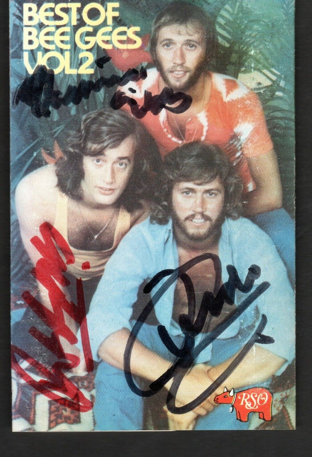 Bee Gees Autographed Cassette Sleeve "best of V2" - Etsy