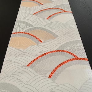 Obi Table Runner, Silk Table Decor, Artisan Japanese Christmas ...