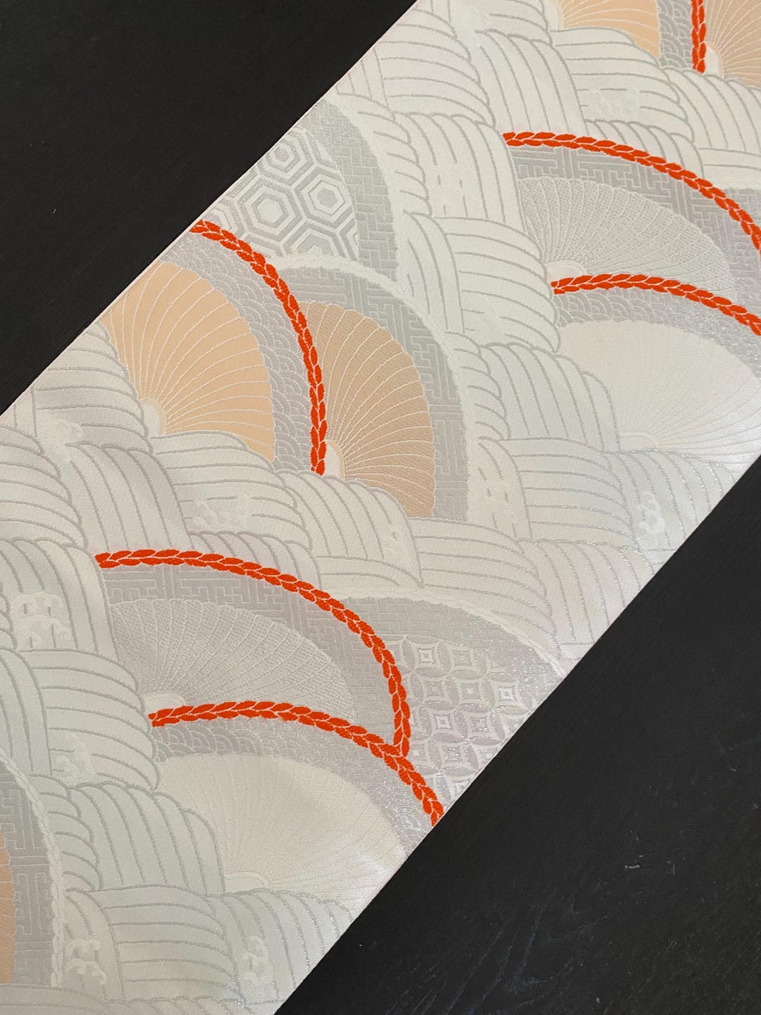 Obi Table Runner, Silk Table Decor, Artisan Japanese Christmas ...