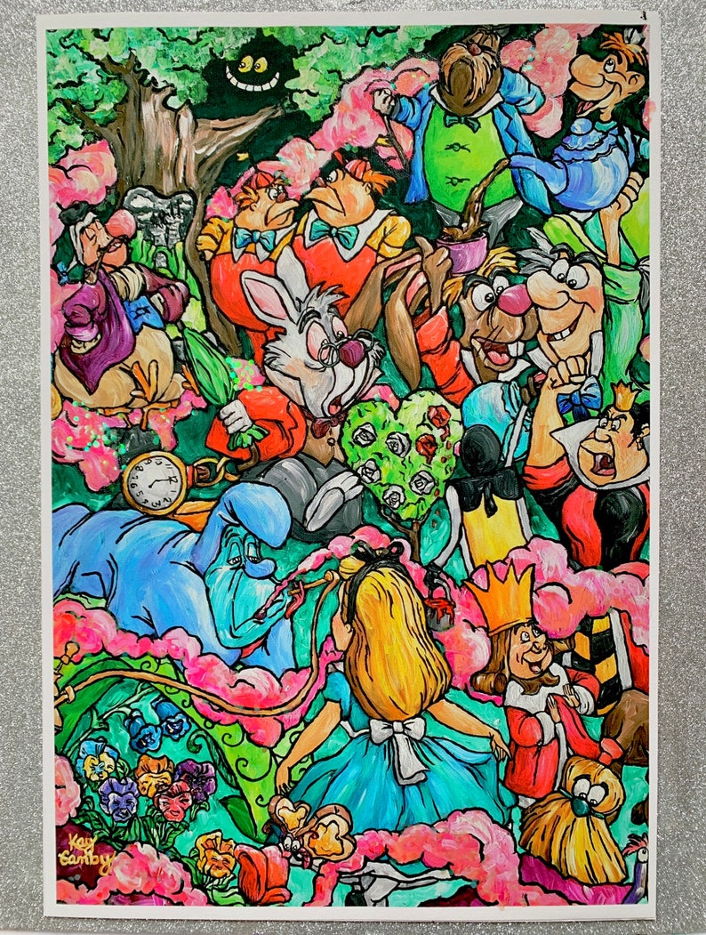 Alice in Wonderland Design - Etsy