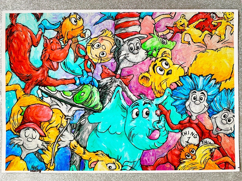 Dr. Seuss Design - Etsy