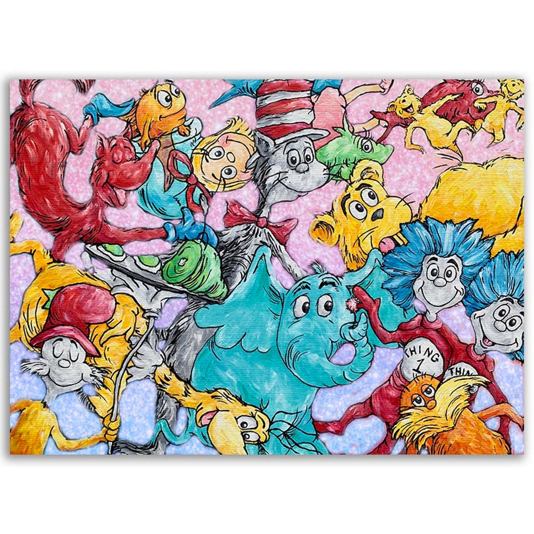 Dr. Seuss Design - Etsy