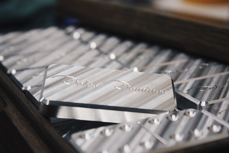 Custom Aluminum Dominoes Personalized Domino Set Wedding Etsy