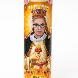 Ruth Bader Ginsburg Prayer Candle - Etsy
