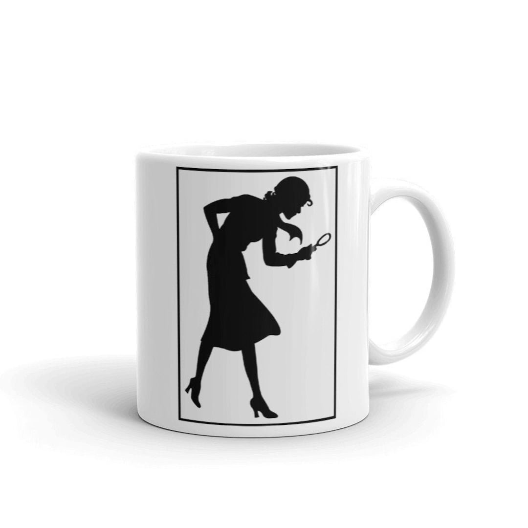 NANCY DREW detective Silhouette Mug/nancy Drew Mystery Books/nancy Drew ...