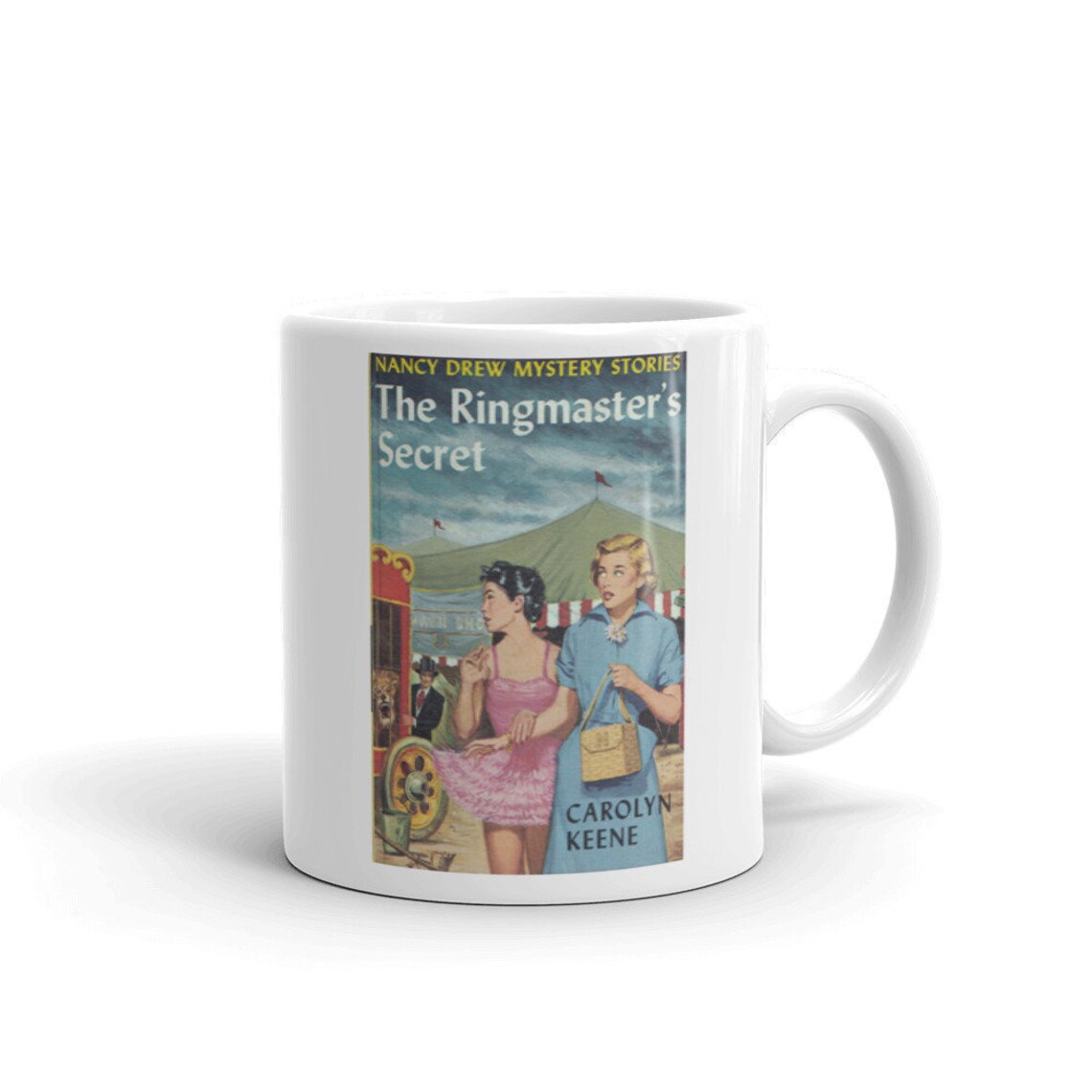 NANCY DREW Mystery Coffee Mug/the Ringmaster's Secret/nancy Drew Gift ...
