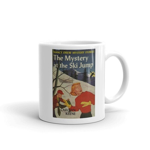 NANCY DREW Mug the Mystery at the Ski Jump Nancy Drew Mug - Etsy