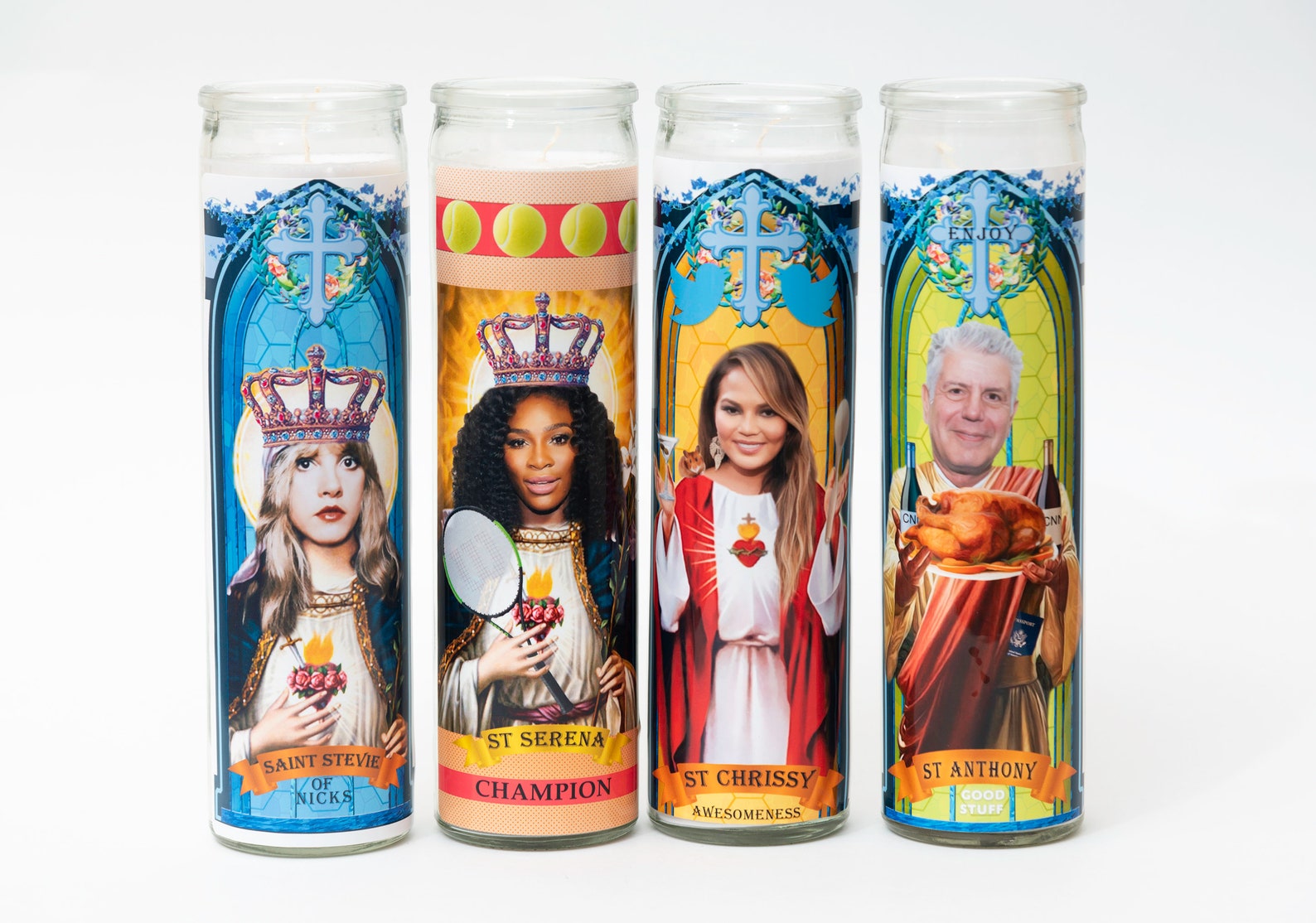 CELEBRITY SAINT Candles - Stevie Nicks, Chrissy Teigen, Anthony ...