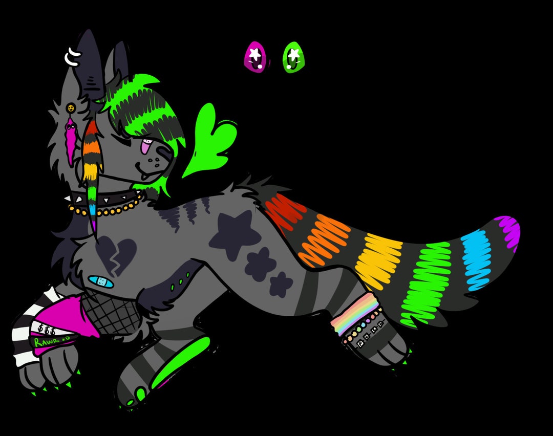 Mystery Feral Design (wolf) - Etsy