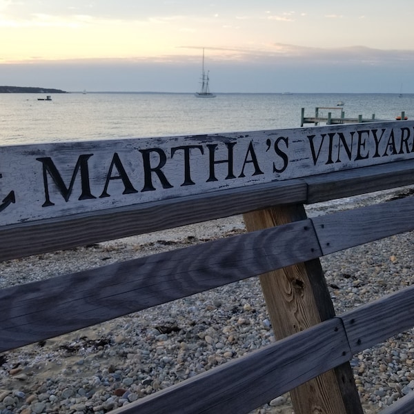 Martha's Vineyard Sign - Etsy