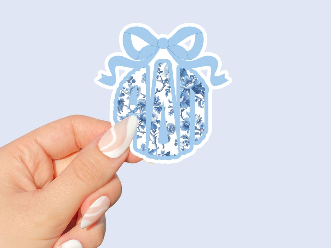 Alpha Delta Pi Sticker - Toile Monogram Bow - Sorority Sticker - Adpi ...
