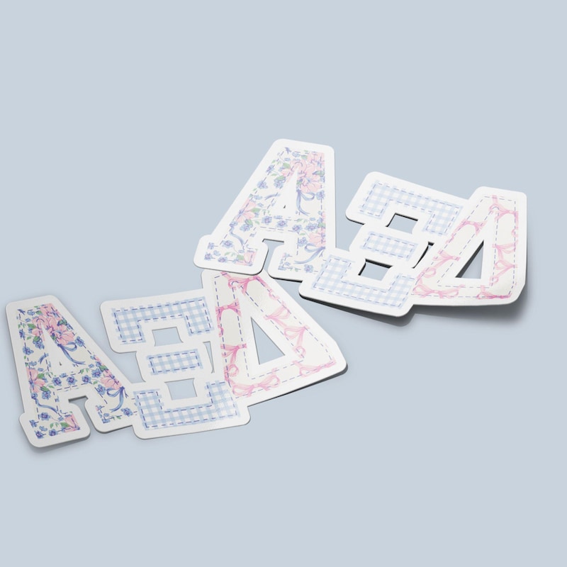 Large Patchwork Letters - Etsy